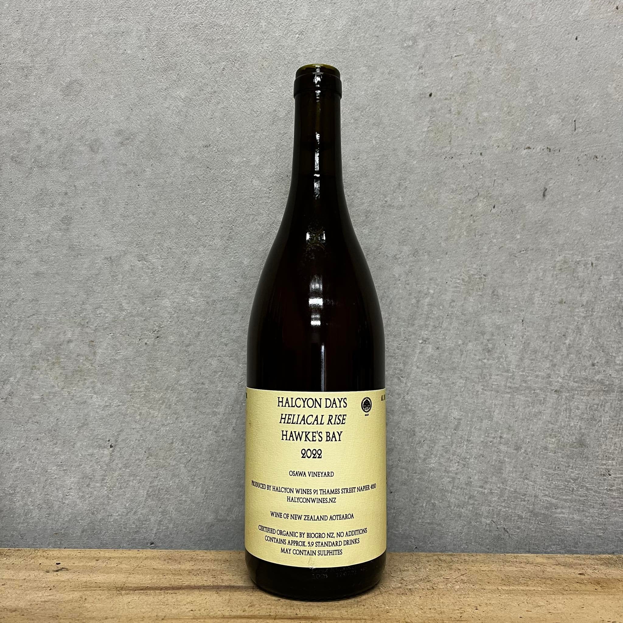 2022 Halcyon Days Helical Rise – Cult Wine